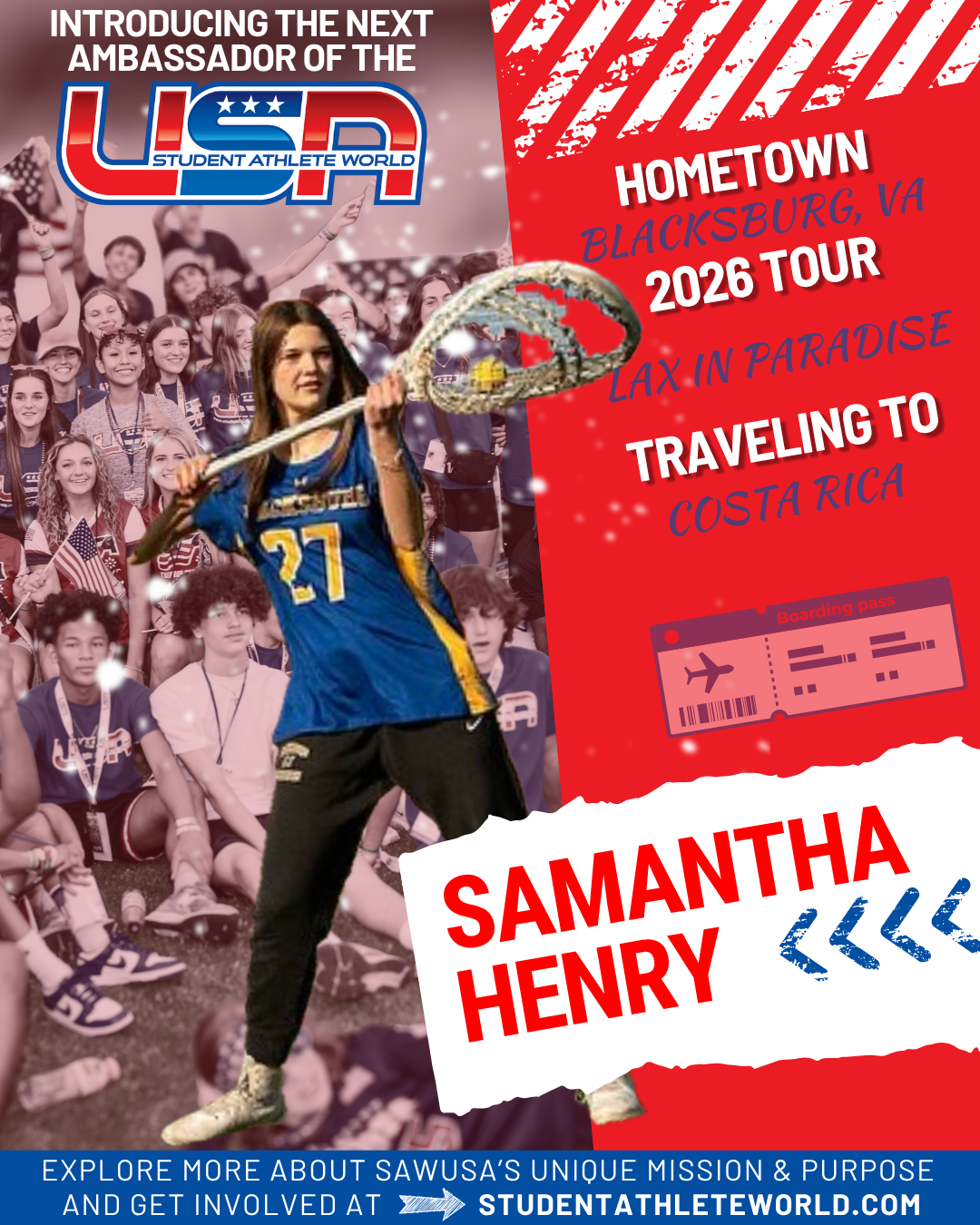 Welcome to SAWUSA Samantha Henry! @sam_2028_goalie — SAWUSA